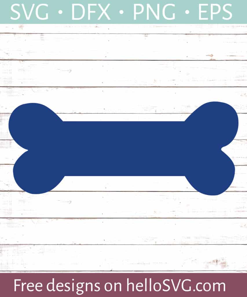 Dog Bone SVG - Free SVG files | HelloSVG.com