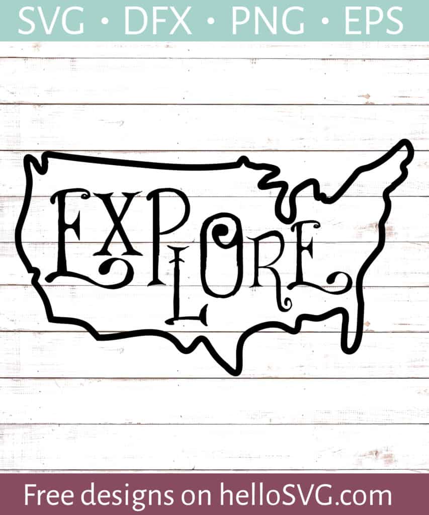Explore The US #2 SVG - Free SVG files | HelloSVG.com