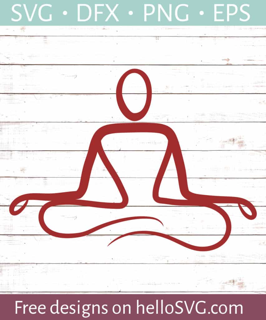 Meditation Lines #1 SVG - Free SVG files | HelloSVG.com
