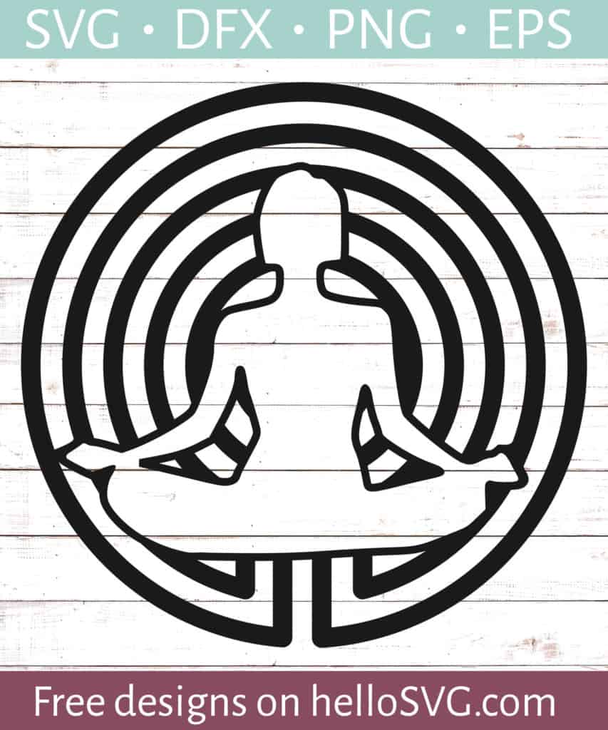 Meditation Spiral SVG - Free SVG files | HelloSVG.com