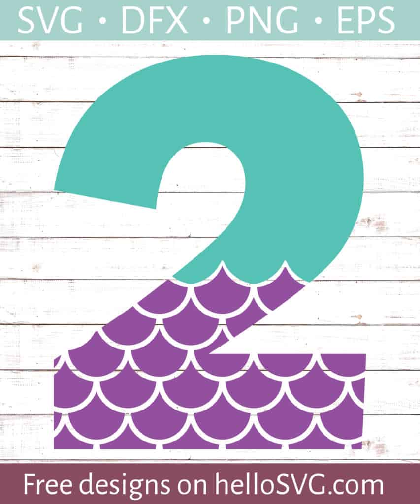 Mermaid Font 2 SVG - Free SVG files | HelloSVG.com