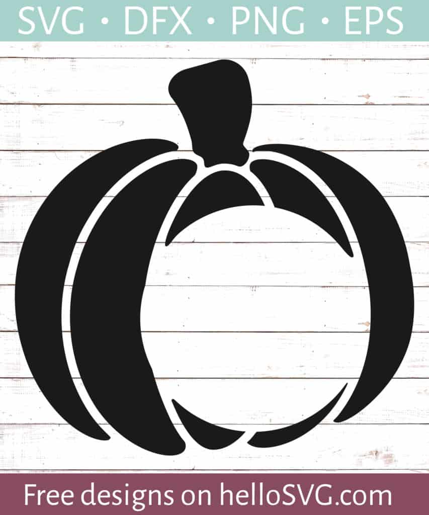 Pumpkin Monogram #2 SVG - Free SVG files | HelloSVG.com