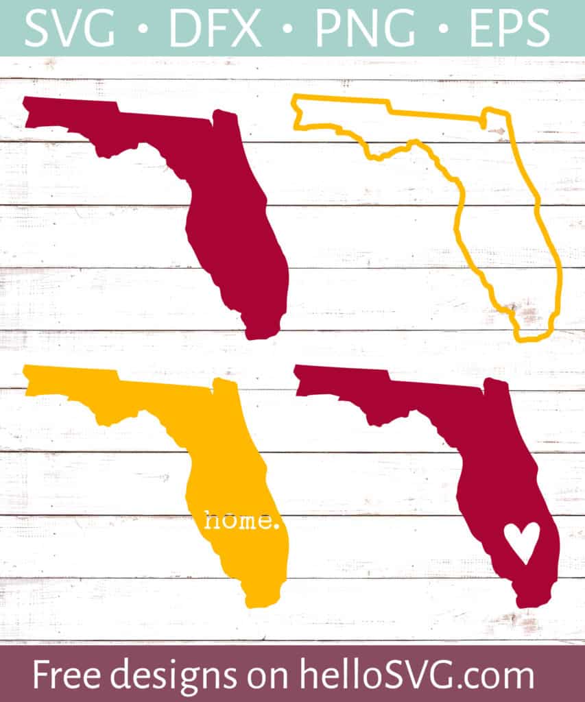 Florida SVG - Free SVG files | HelloSVG.com